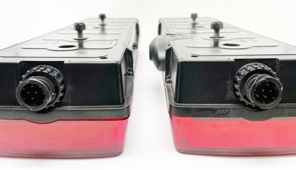 Scania P R Series Rear Combination LED Lights Pair Original 2380955 2380953