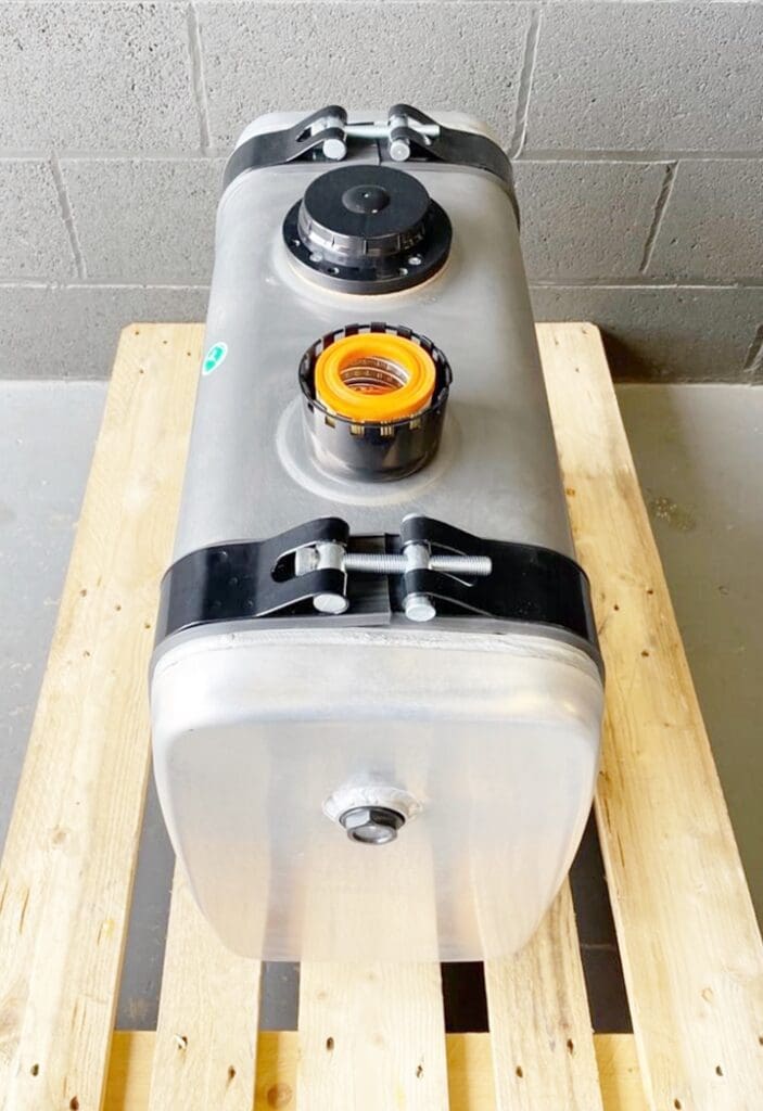 Hydraulic Oil Tank Rear Cabin Mounted 80 Litre Aluminium
