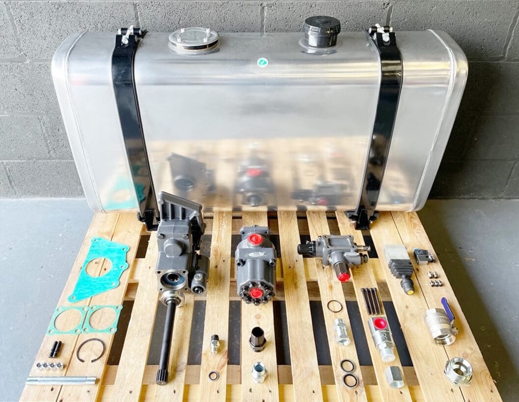 Hydraulic Wet Kit Tipping Trailer for IVECO STRALIS, S WAY Euro 4, 5, 6 ...