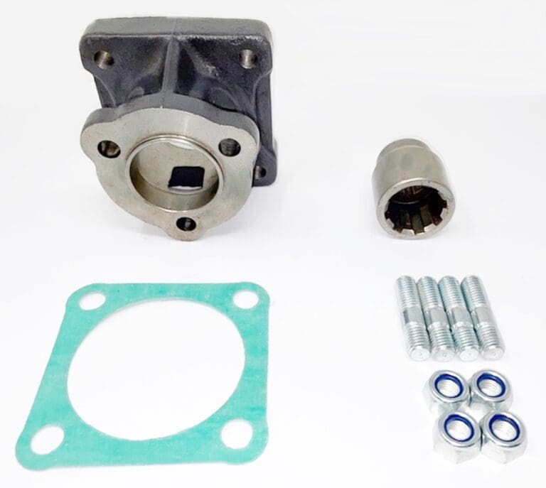 PTO Pump Adapter 3 Bolt Uni to 4 Bolt ISO