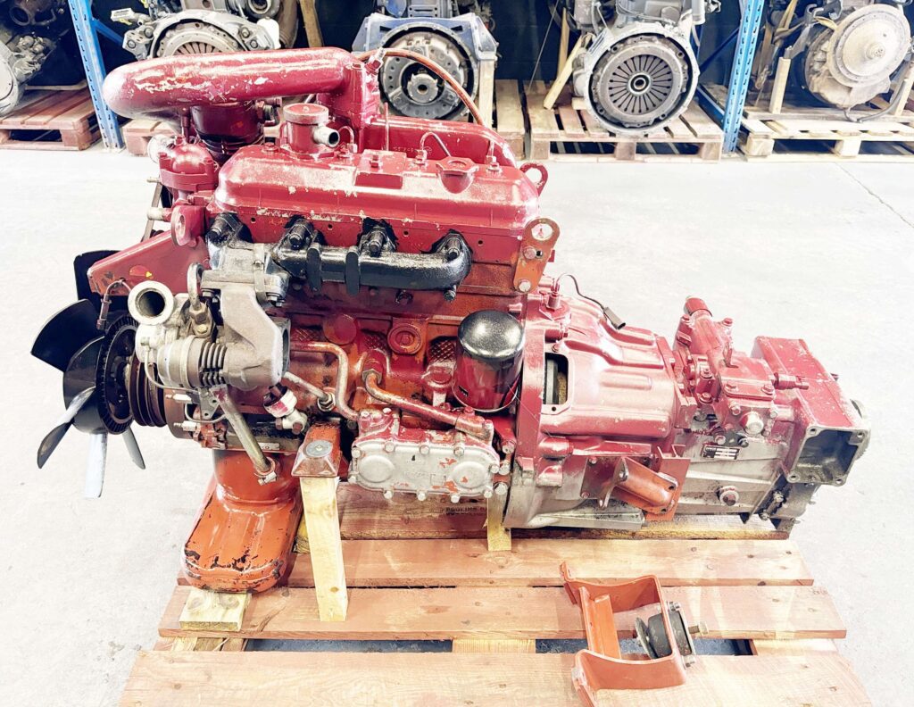 Iveco 75E14 Euro Cargo Engine and Gearbox 4 Cylinder Turbo 8040 Fiat - M W Truck Parts
